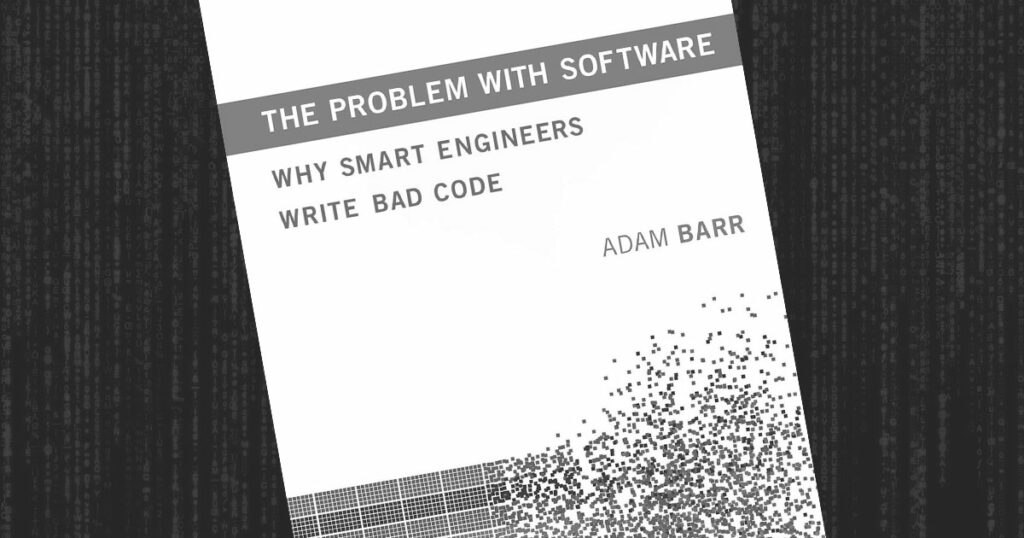 Book warns of no "silver bullet" to correct bad software - Crosslake